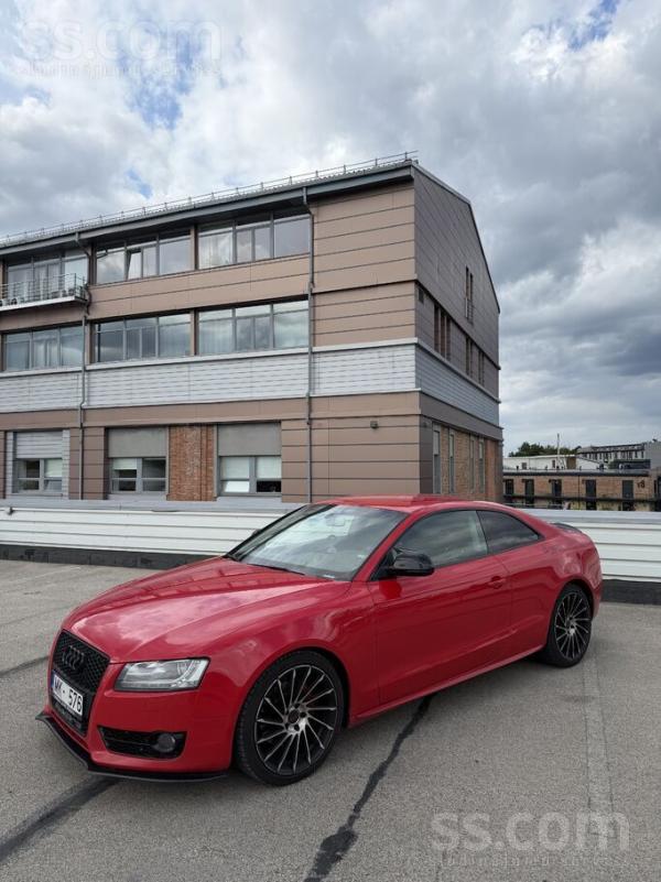 Red Audi A5 2008 in Riga, with an engine capacity of 3.00 L and mileage of 330 thousand km for 8500 €, photo 3 on AUTOMOTO.COM.LV