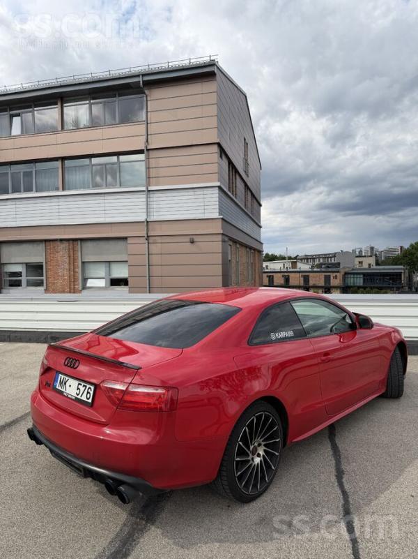 Sarkans Audi A5 2008 Rīga, ar dzinēja tilpumu 3.00 L un nobraukumu 330 tūkst. km par 8500 €, foto 4 vietnē AUTOMOTO.COM.LV