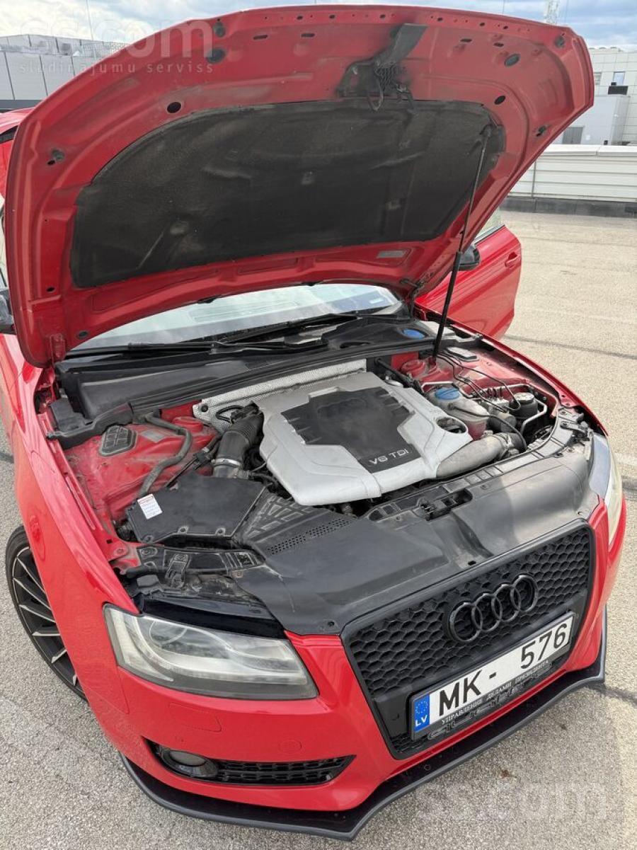 Красный Ауди А5 2008 в Рига, объемом двигателя 3.00 л и пробегом 330 тыс. км за 8500 €, фото 10 на AUTOMOTO.COM.LV