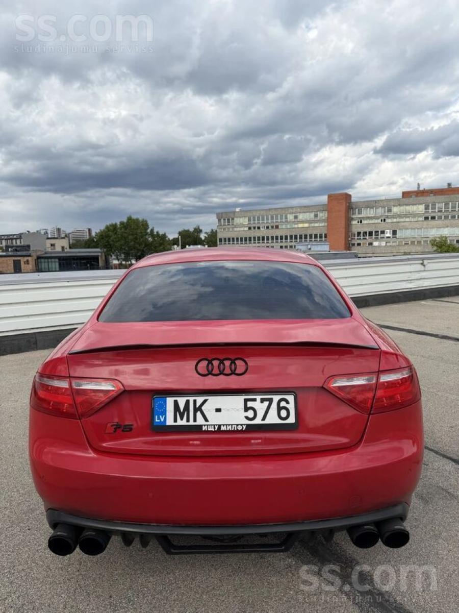 Red Audi A5 2008 in Riga, with an engine capacity of 3.00 L and mileage of 330 thousand km for 8500 €, photo 6 on AUTOMOTO.COM.LV