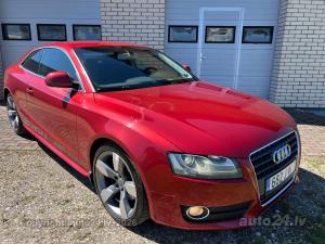 Sarkans Audi A5 2009 Paide, ar dzinēja tilpumu 2.00 L un nobraukumu 221 tūkst. km par 5990 €, foto  vietnē AUTOMOTO.COM.LV