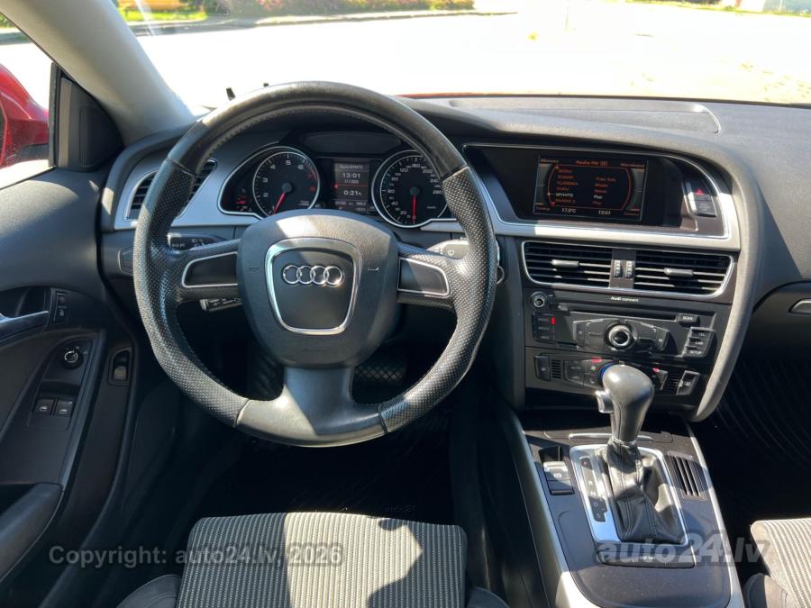 Sarkans Audi A5 2009 Paide, ar dzinēja tilpumu 2.00 L un nobraukumu 221 tūkst. km par 5990 €, foto 9 vietnē AUTOMOTO.COM.LV