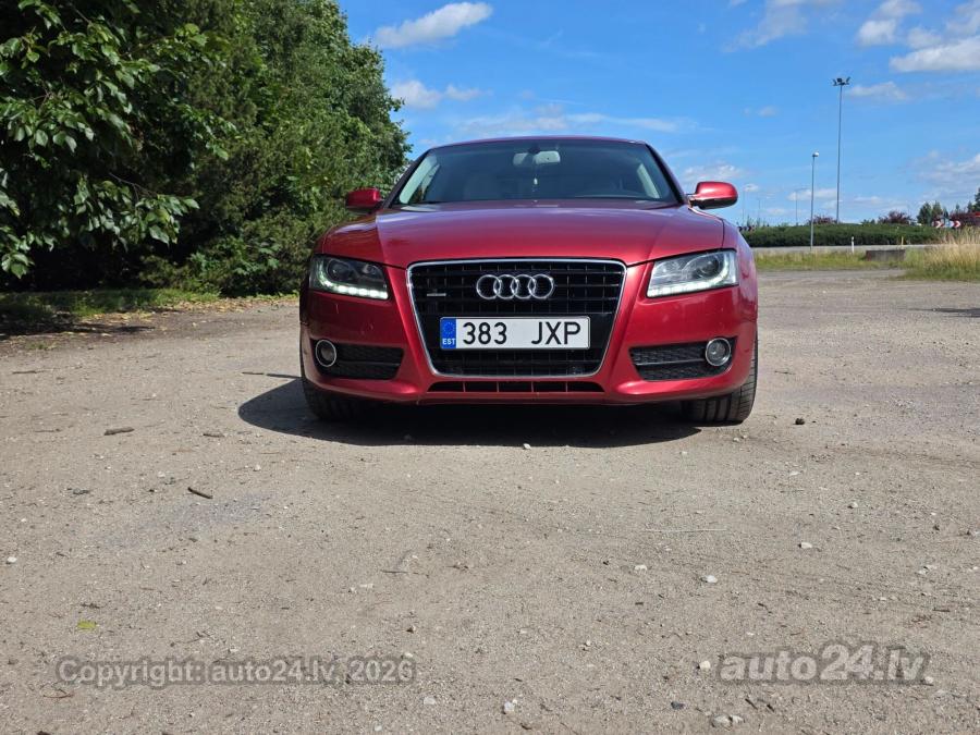 Red Audi A5 2009 in Keila, with an engine capacity of 3.00 L and mileage of 331 thousand km for 7999 €, photo 4 on AUTOMOTO.COM.LV