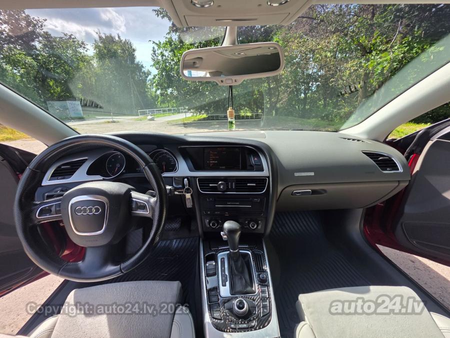 Red Audi A5 2009 in Keila, with an engine capacity of 3.00 L and mileage of 331 thousand km for 7999 €, photo 13 on AUTOMOTO.COM.LV