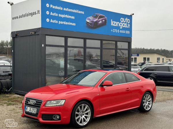 Red Audi A5 2010 in Vilnius, with an engine capacity of 2.00 L and mileage of 175 thousand km for 6650 €, photo 1 on AUTOMOTO.COM.LV