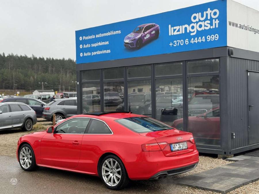 Sarkans Audi A5 2010 Viļņa, ar dzinēja tilpumu 2.00 L un nobraukumu 175 tūkst. km par 6650 €, foto 3 vietnē AUTOMOTO.COM.LV