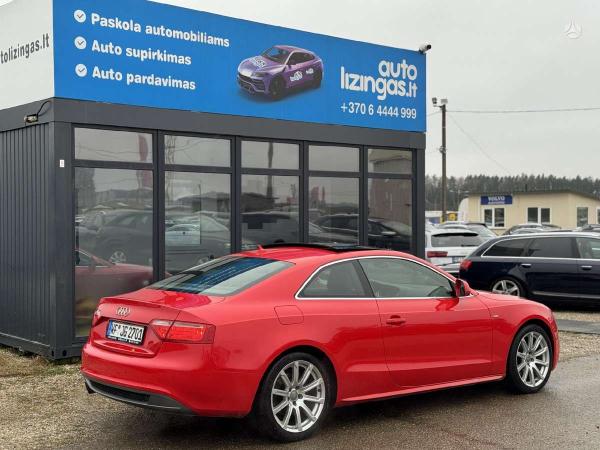 Red Audi A5 2010 in Vilnius, with an engine capacity of 2.00 L and mileage of 175 thousand km for 6650 €, photo 4 on AUTOMOTO.COM.LV