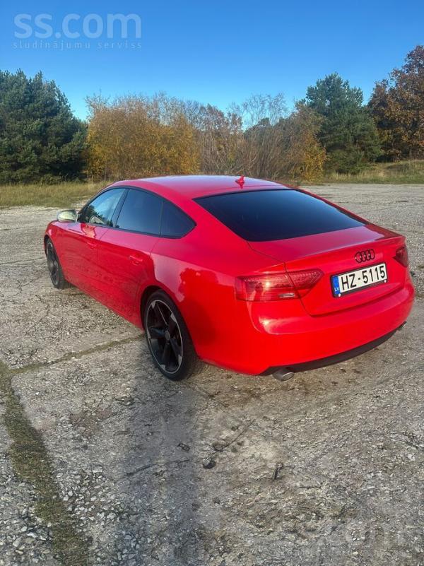 Red Audi A5 2012 in Liepaja, with an engine capacity of 3.00 L and mileage of 220 thousand km for 11000 €, photo 1 on AUTOMOTO.COM.LV