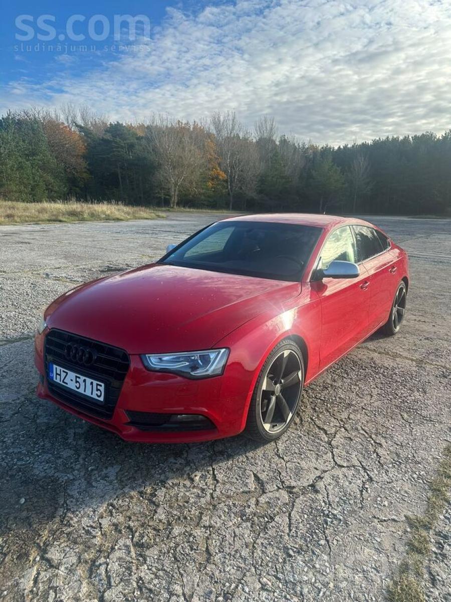 Red Audi A5 2012 in Liepaja, with an engine capacity of 3.00 L and mileage of 220 thousand km for 11000 €, photo 3 on AUTOMOTO.COM.LV