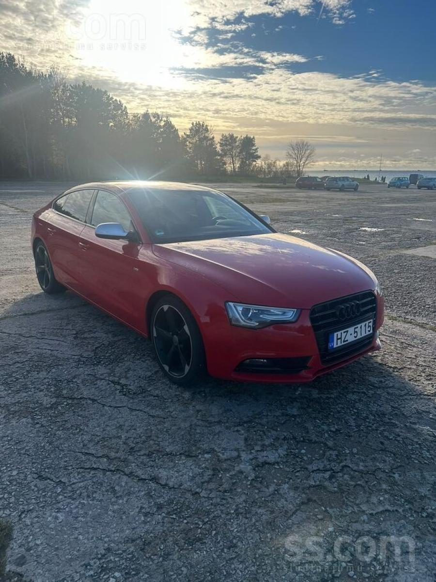 Red Audi A5 2012 in Liepaja, with an engine capacity of 3.00 L and mileage of 220 thousand km for 11000 €, photo 4 on AUTOMOTO.COM.LV