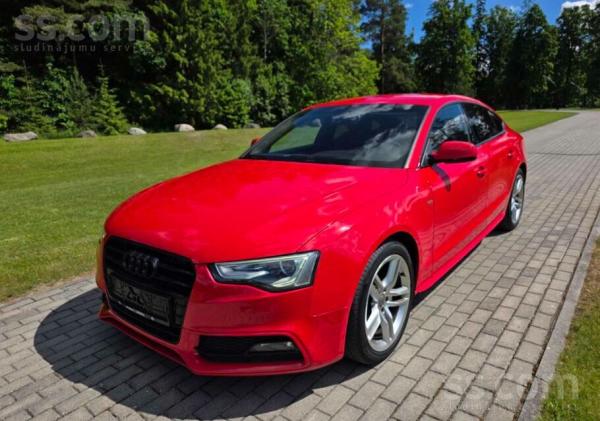 Red Audi A5 2013 in Jekabpils, with an engine capacity of 2.00 L and mileage of 287 thousand km for 13700 €, photo 2 on AUTOMOTO.COM.LV