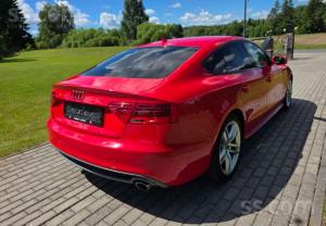 Red Audi A5 2013 in Jekabpils, with an engine capacity of 2.00 L and mileage of 287 thousand km for 13700 €, photo 6 on AUTOMOTO.COM.LV