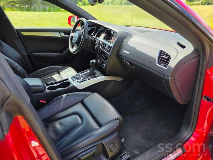 Red Audi A5 2013 in Jekabpils, with an engine capacity of 2.00 L and mileage of 287 thousand km for 13700 €, photo 7 on AUTOMOTO.COM.LV