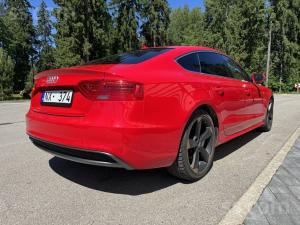 Red Audi A5 2014 in Ogre, with an engine capacity of 2.00 L and mileage of 235 thousand km for 8400 €, photo 6 on AUTOMOTO.COM.LV