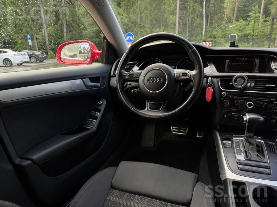 Red Audi A5 2014 in Ogre, with an engine capacity of 2.00 L and mileage of 235 thousand km for 8400 €, photo 12 on AUTOMOTO.COM.LV