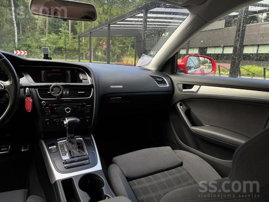 Red Audi A5 2014 in Ogre, with an engine capacity of 2.00 L and mileage of 235 thousand km for 8400 €, photo 13 on AUTOMOTO.COM.LV