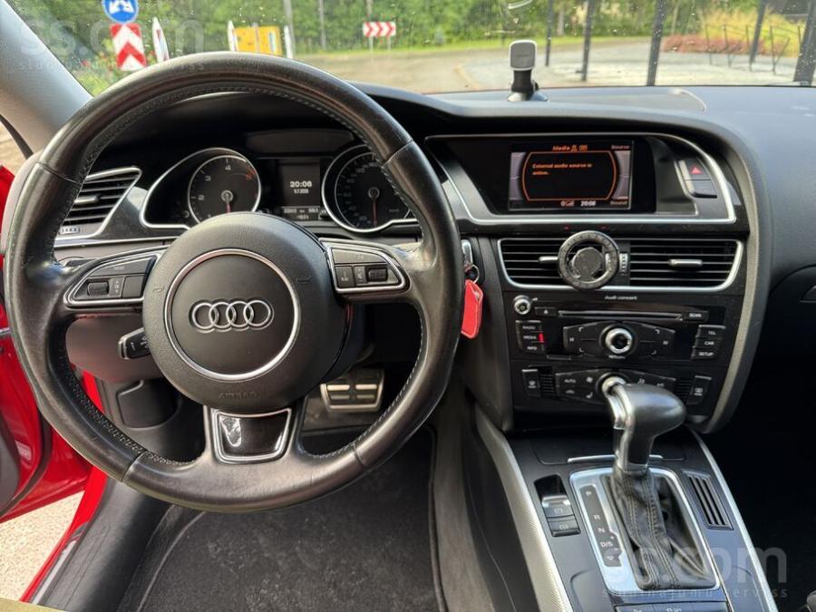 Red Audi A5 2014 in Ogre, with an engine capacity of 2.00 L and mileage of 235 thousand km for 8400 €, photo 15 on AUTOMOTO.COM.LV
