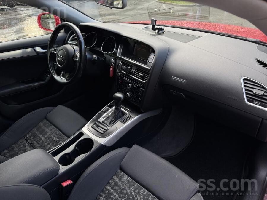 Red Audi A5 2014 in Ogre, with an engine capacity of 2.00 L and mileage of 235 thousand km for 8400 €, photo 17 on AUTOMOTO.COM.LV