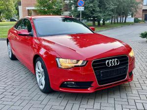 Red Audi A5 2014 in Birstonas, with an engine capacity of 1.97 L and mileage of 297 thousand km for 8950 €, photo  on AUTOMOTO.COM.LV