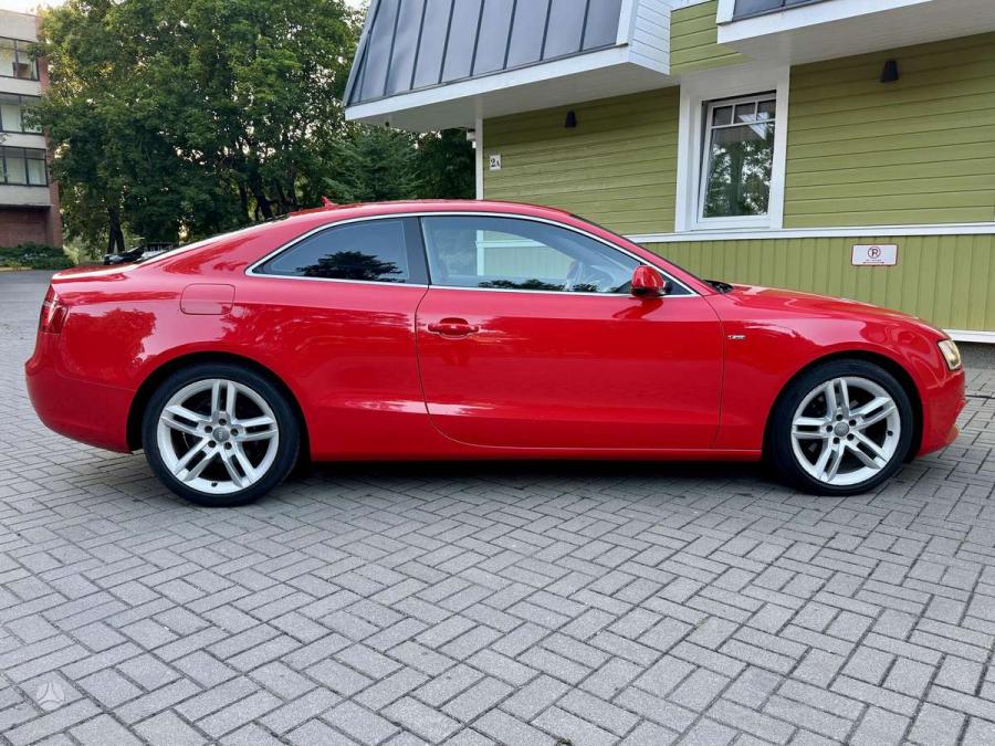 Red Audi A5 2014 in Birstonas, with an engine capacity of 1.97 L and mileage of 297 thousand km for 8950 €, photo 8 on AUTOMOTO.COM.LV