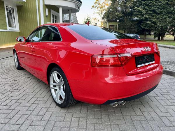 Red Audi A5 2014 in Birstonas, with an engine capacity of 1.97 L and mileage of 297 thousand km for 8950 €, photo 9 on AUTOMOTO.COM.LV