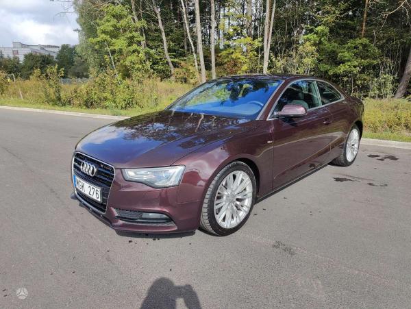 Sarkans Audi A5 2015 Kauņa, ar dzinēja tilpumu 1.97 L un nobraukumu 270 tūkst. km par 10499 €, foto 1 vietnē AUTOMOTO.COM.LV