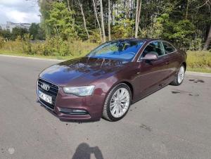 Sarkans Audi A5 2015 Kauņa, ar dzinēja tilpumu 1.97 L un nobraukumu 270 tūkst. km par 10499 €, foto  vietnē AUTOMOTO.COM.LV