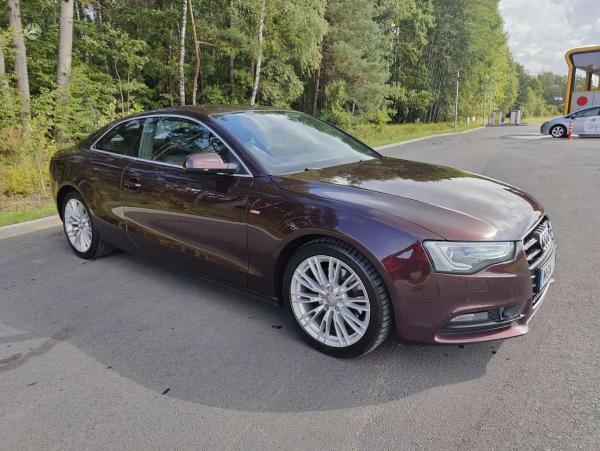 Sarkans Audi A5 2015 Kauņa, ar dzinēja tilpumu 1.97 L un nobraukumu 270 tūkst. km par 10499 €, foto 4 vietnē AUTOMOTO.COM.LV