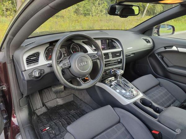 Sarkans Audi A5 2015 Kauņa, ar dzinēja tilpumu 1.97 L un nobraukumu 270 tūkst. km par 10499 €, foto 9 vietnē AUTOMOTO.COM.LV