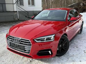 Sarkans Audi A5 2016 Prienai, ar dzinēja tilpumu 2.00 L un nobraukumu 280 tūkst. km par 13750 €, foto  vietnē AUTOMOTO.COM.LV
