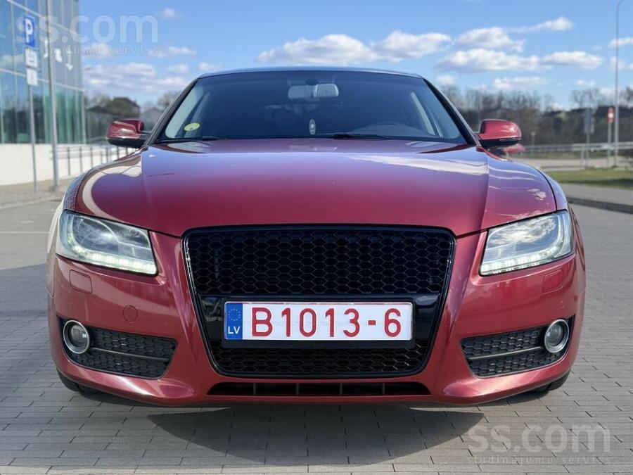 Sarkans Audi A5 2010 Rēzekne, ar dzinēja tilpumu 2.00 L un nobraukumu 0 tūkst. km par 8050 €, foto 1 vietnē AUTOMOTO.COM.LV