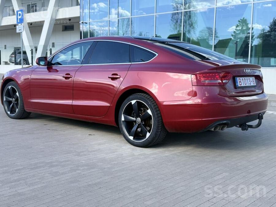 Sarkans Audi A5 2010 Rēzekne, ar dzinēja tilpumu 2.00 L un nobraukumu 0 tūkst. km par 8050 €, foto 7 vietnē AUTOMOTO.COM.LV