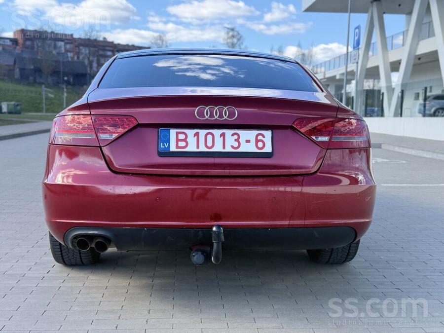 Sarkans Audi A5 2010 Rēzekne, ar dzinēja tilpumu 2.00 L un nobraukumu 0 tūkst. km par 8050 €, foto 8 vietnē AUTOMOTO.COM.LV