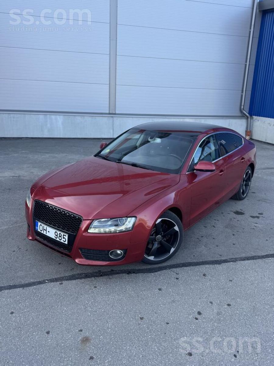 Sarkans Audi A5 2010 Rēzekne, ar dzinēja tilpumu 2.00 L un nobraukumu 0 tūkst. km par 6800 €, foto 1 vietnē AUTOMOTO.COM.LV