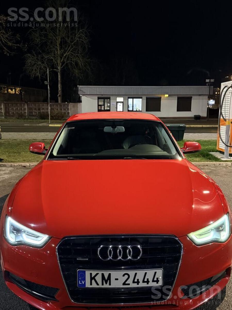Red Audi A5 2013 in Riga, with an engine capacity of 2.00 L and mileage of 241 thousand km for 11500 €, photo 7 on AUTOMOTO.COM.LV