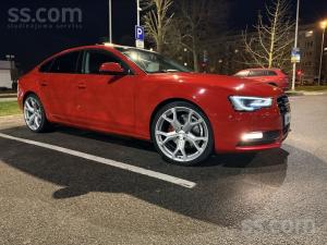 Red Audi A5 2013 in Riga, with an engine capacity of 2.00 L and mileage of 241 thousand km for 11500 €, photo 8 on AUTOMOTO.COM.LV
