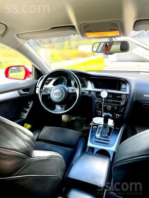 Red Audi A5 2013 in Riga, with an engine capacity of 2.00 L and mileage of 241 thousand km for 11500 €, photo 12 on AUTOMOTO.COM.LV