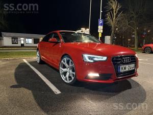 Red Audi A5 2013 in Riga, with an engine capacity of 2.00 L and mileage of 241 thousand km for 11500 €, photo 27 on AUTOMOTO.COM.LV