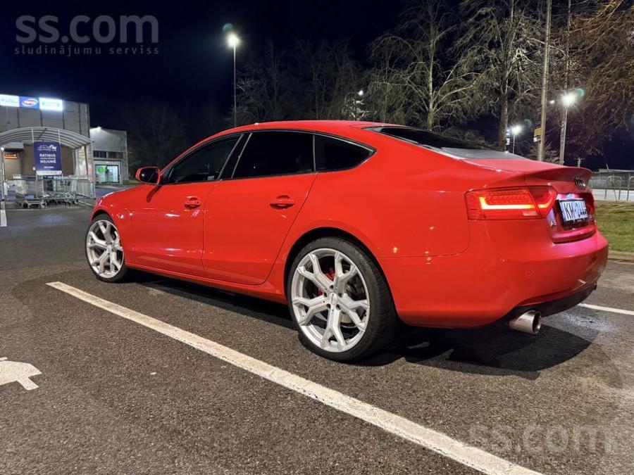 Red Audi A5 2013 in Riga, with an engine capacity of 2.00 L and mileage of 241 thousand km for 11500 €, photo 28 on AUTOMOTO.COM.LV