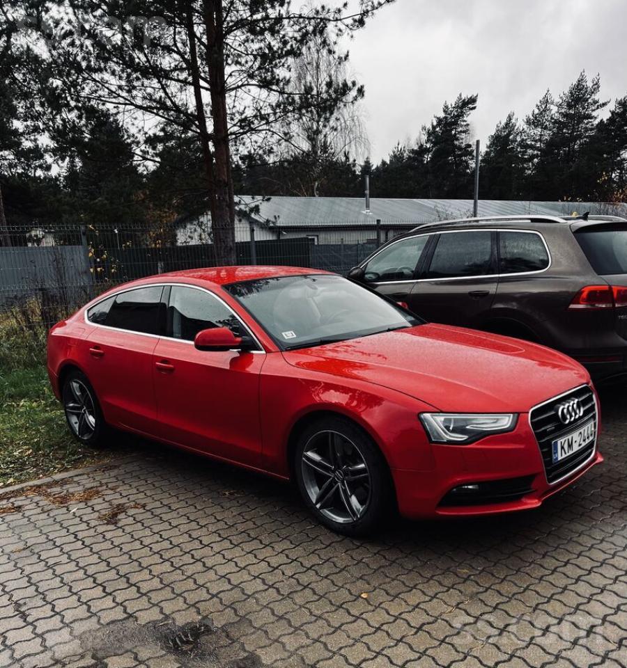 Red Audi A5 2013 in Riga, with an engine capacity of 2.00 L and mileage of 241 thousand km for 11500 €, photo 31 on AUTOMOTO.COM.LV