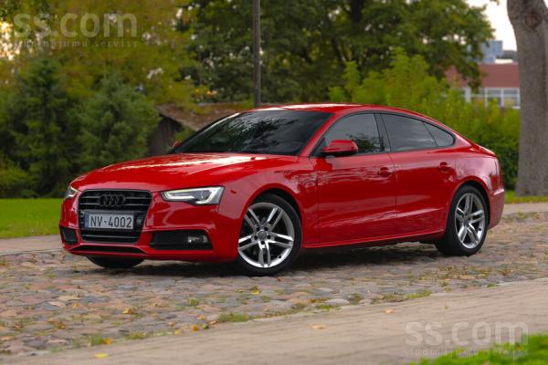 Sarkans Audi A5 2014 Rīga, ar dzinēja tilpumu 1.80 L un nobraukumu 280 tūkst. km par 11990 €, foto 1 vietnē AUTOMOTO.COM.LV