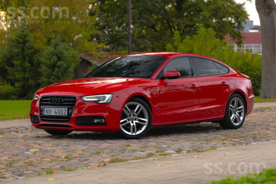 Sarkans Audi A5 2014 Rīga, ar dzinēja tilpumu 1.80 L un nobraukumu 280 tūkst. km par 11990 €, foto 1 vietnē AUTOMOTO.COM.LV