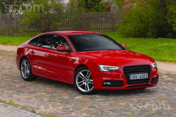 Sarkans Audi A5 2014 Rīga, ar dzinēja tilpumu 1.80 L un nobraukumu 280 tūkst. km par 11990 €, foto 4 vietnē AUTOMOTO.COM.LV