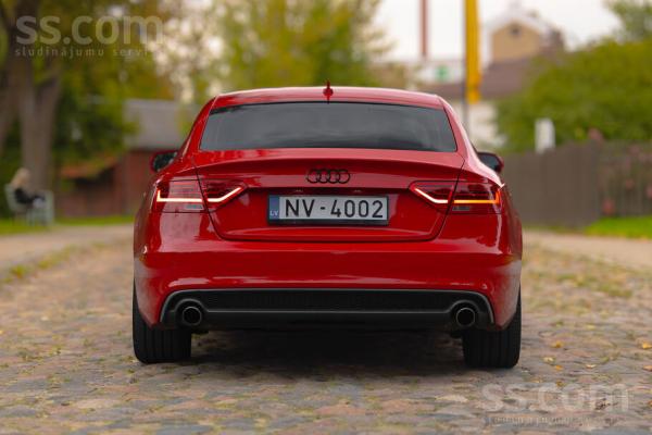 Sarkans Audi A5 2014 Rīga, ar dzinēja tilpumu 1.80 L un nobraukumu 280 tūkst. km par 11990 €, foto 6 vietnē AUTOMOTO.COM.LV