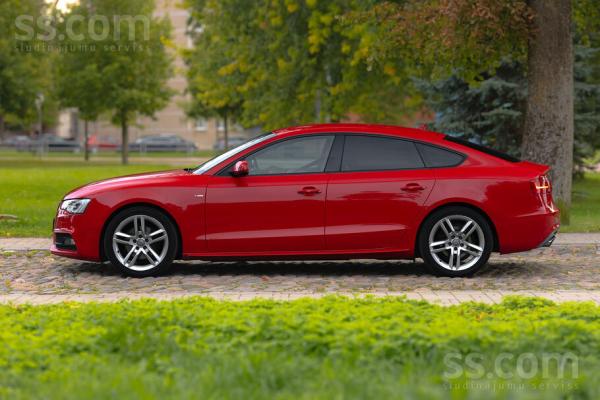 Sarkans Audi A5 2014 Rīga, ar dzinēja tilpumu 1.80 L un nobraukumu 280 tūkst. km par 11990 €, foto 8 vietnē AUTOMOTO.COM.LV