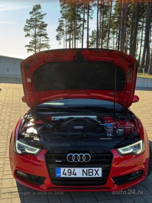 Sarkans Audi A5 2015 Tallina, ar dzinēja tilpumu 3.00 L un nobraukumu 281 tūkst. km par 10999 €, foto 5 vietnē AUTOMOTO.COM.LV