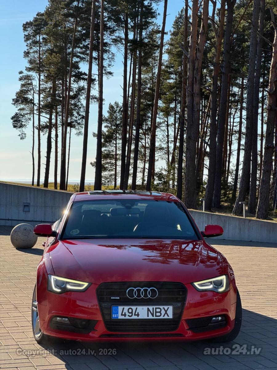Sarkans Audi A5 2015 Tallina, ar dzinēja tilpumu 3.00 L un nobraukumu 281 tūkst. km par 10999 €, foto 8 vietnē AUTOMOTO.COM.LV