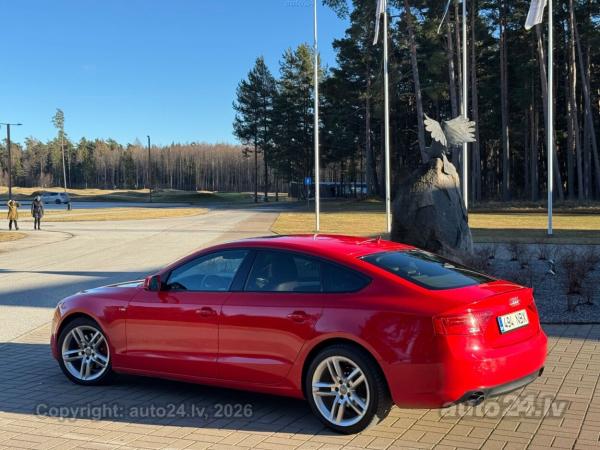 Red Audi A5 2015 in Tallinn, with an engine capacity of 3.00 L and mileage of 281 thousand km for 10999 €, photo 10 on AUTOMOTO.COM.LV