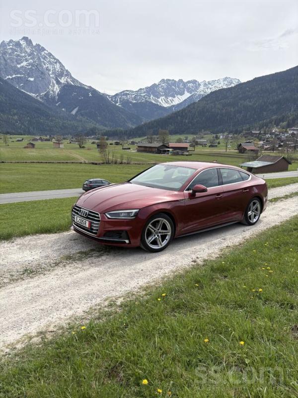 Sarkans Audi A5 2019 Rīga, ar dzinēja tilpumu 2.00 L un nobraukumu 246 tūkst. km par 18450 €, foto 1 vietnē AUTOMOTO.COM.LV