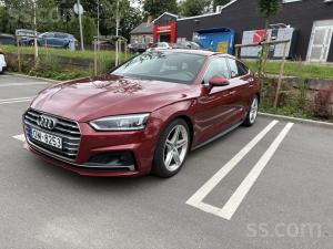 Sarkans Audi A5 2019 Rīga, ar dzinēja tilpumu 2.00 L un nobraukumu 246 tūkst. km par 16950 €, foto  vietnē AUTOMOTO.COM.LV